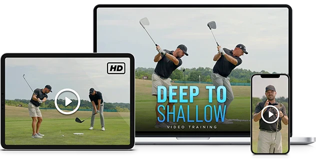 Deep-To-Shallow Swing Training – Performance Golf